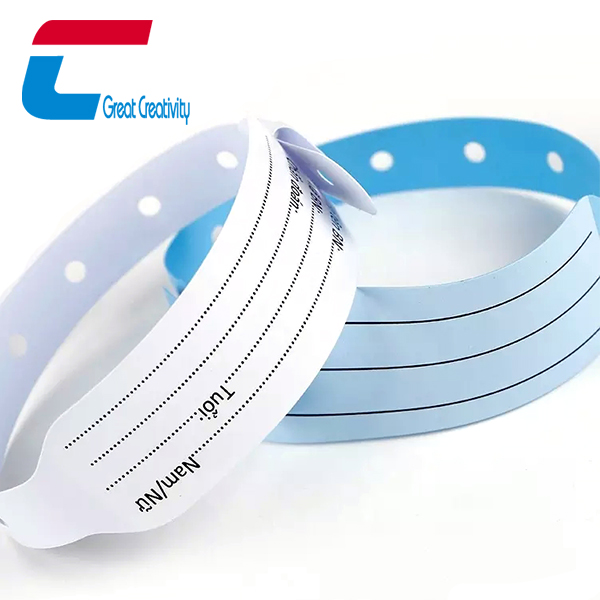 RFID Vinyl Medical Wristband For Patient Identification