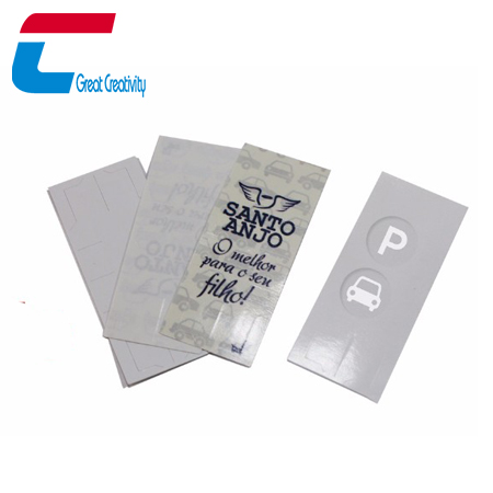 tamper proof UHF RFID windshield tag for vehicle