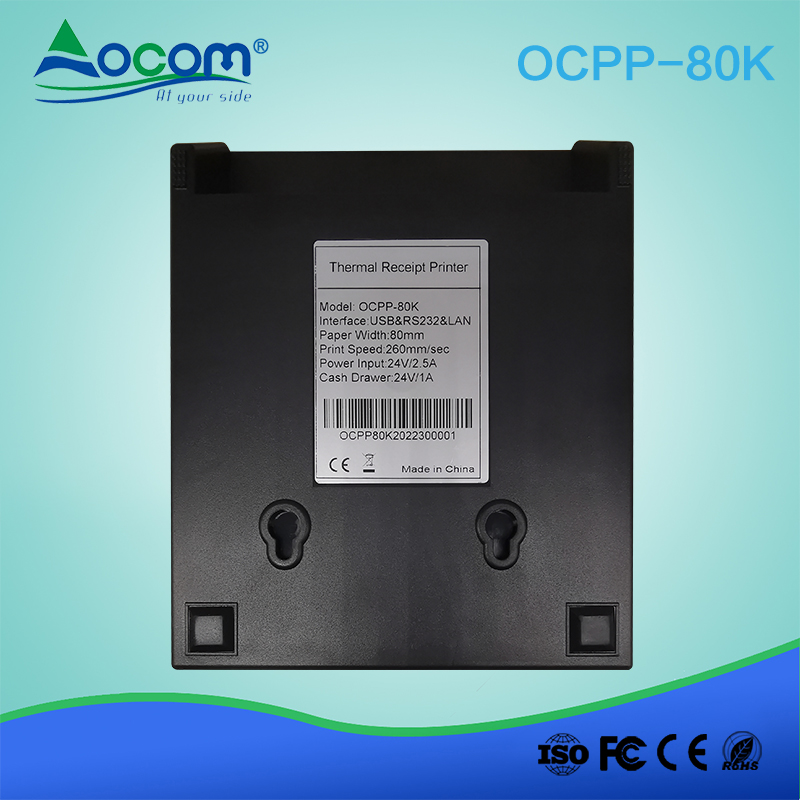 OCPP-80K 80MM Three Interfaces Thermal Receipt Printer with Auto Cutter