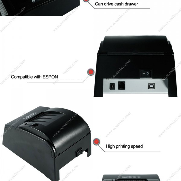 2 inch Bluetooth Android pos58 Thermal Printer with Driver
