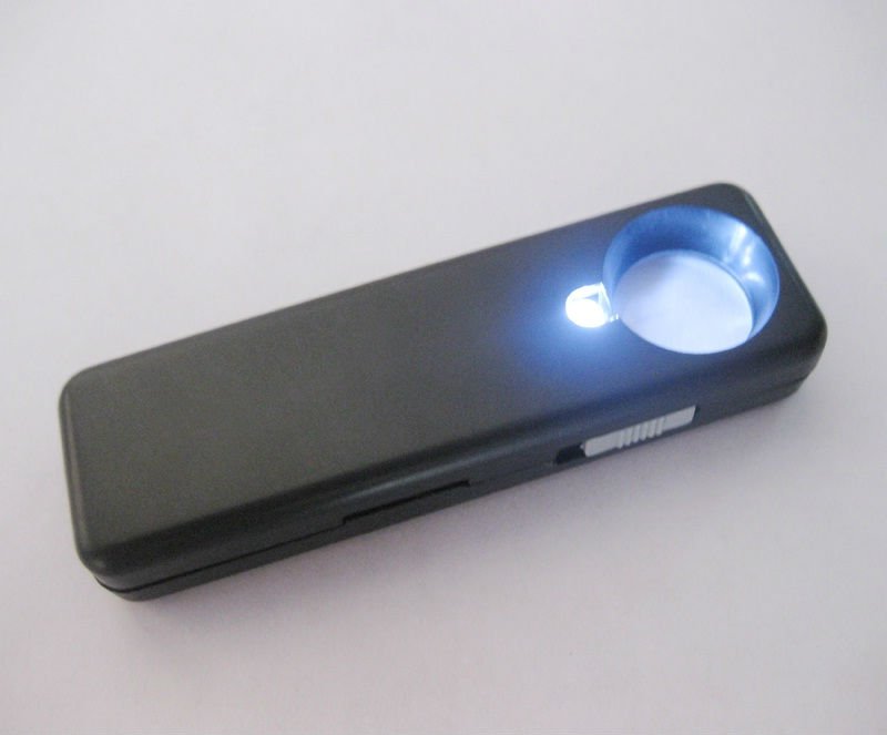 21004 Handheld Magnifier with LED,lighted magnifier