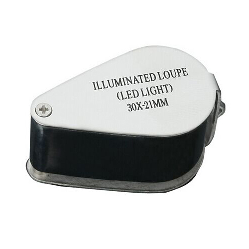 MG21007 Folding LED Illuminated Jewelry Loupe, Custom Loupes