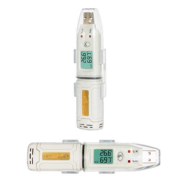 USB Temperature Humidity Data Logger HE173