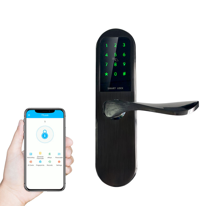 Electronic Motel Door Lock Bluetooth APP WiFi Access Hotel Safe Smart Lock