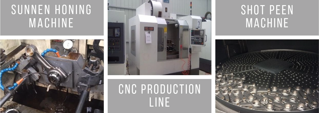 Hurricane Forged Steel H beam Ford 7.5L/460 6.605" Connecting Rods