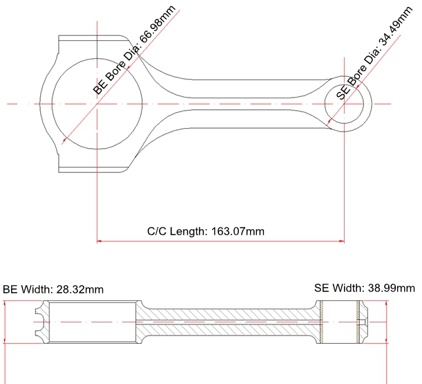 Duramax-Diesel-Connecting-Rod, Duramax Diesel Connecting Rods Supplier