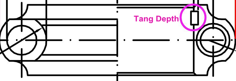 Connecting Rods bearing tangs , Connecting Rods Tangs positions